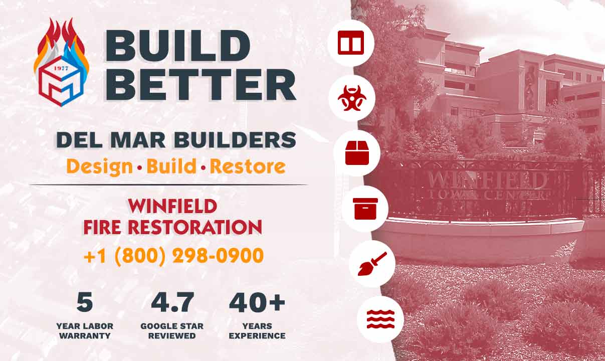 Winfield Fire Restoration ∙ 40+ Years of Experience ∙ Free Home Quote